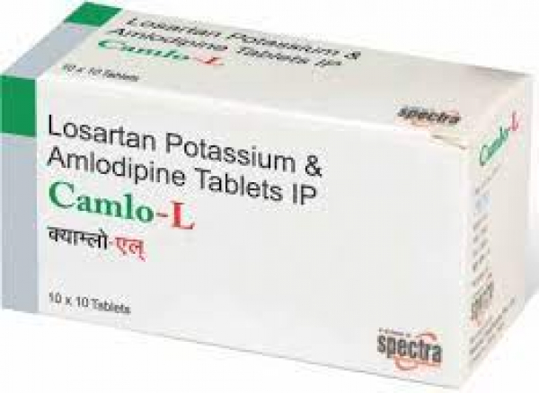 Camlo L Tablet 10 s Schedule 10 Tablets In A Strip AMLODIPINE 